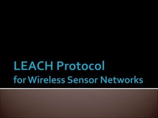 Leech Protocols Leech Protocols Leech Protocols.ppt