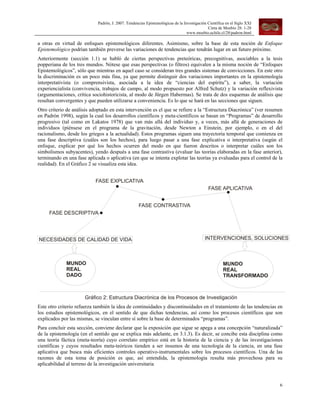 Leectura 4: Tendencias Epistemológicas de la Investigación Científica ...