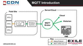 TRADITIONAL V/S "MODERN / IIOT" SCADA: DEMAND RESPONSE V/S REPORT BY EXCEPTION | PPTX