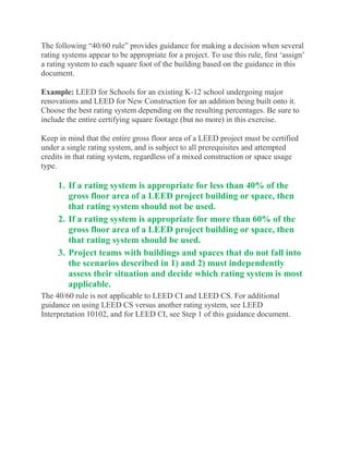 LEED U.S. Green Building Council.htm | Developmental Sites | Real Estate