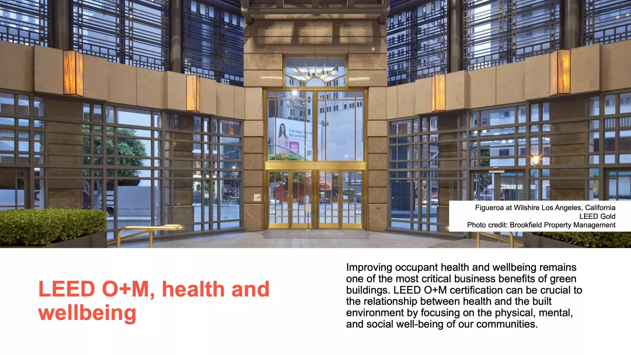 LEED O+M: Recognizing Exellence in Existing Buildings | PPTX