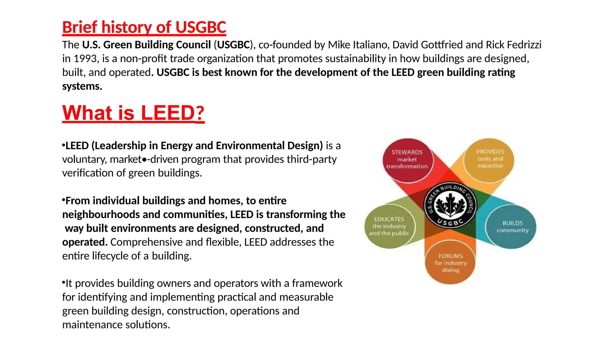 leed energy efficiency and green buildings | PPT