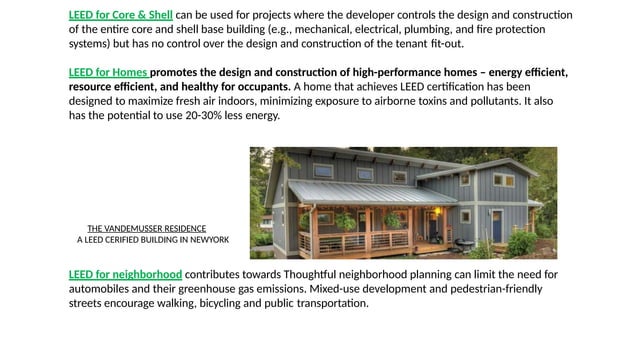 leed energy efficiency and green buildings | PPT