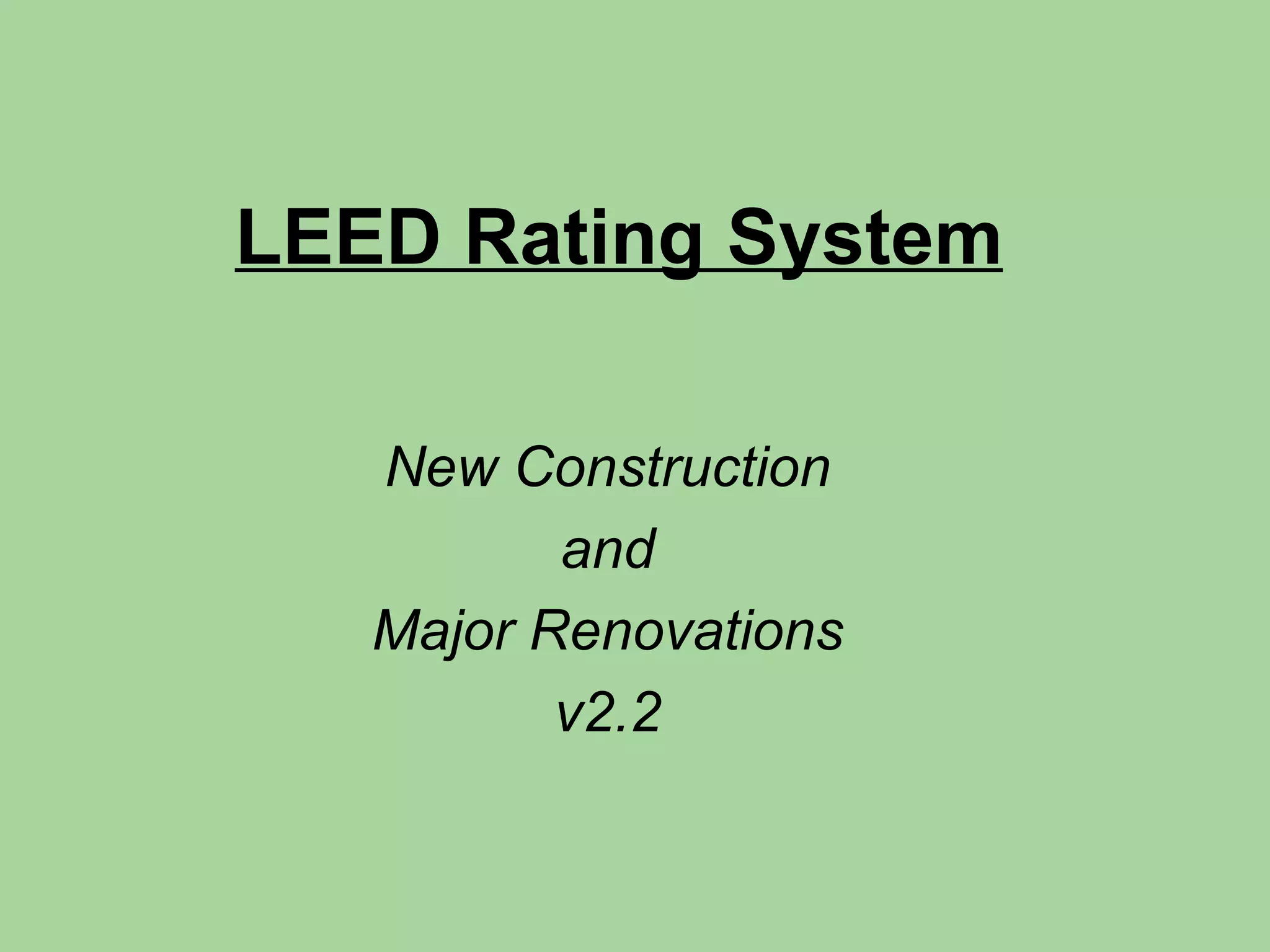 Leed Civil Engineering Strategies | PPT