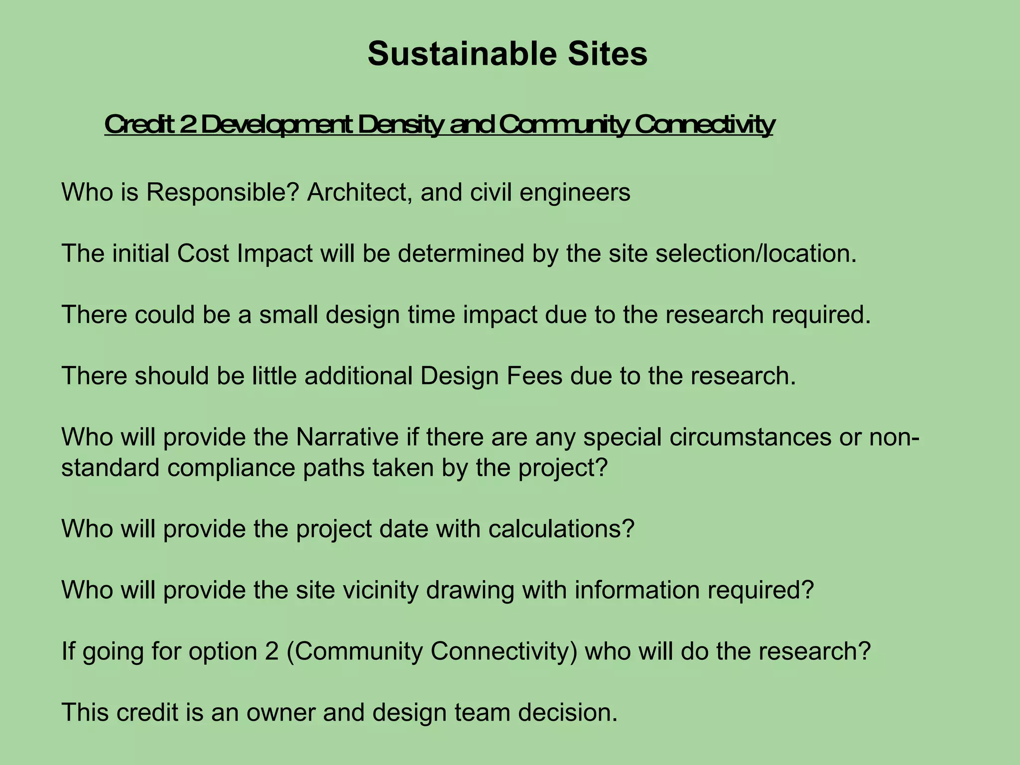 Leed Civil Engineering Strategies | PPT