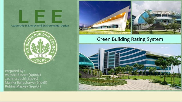 LEED | PPTX | Civil Engineering Industry | Industries