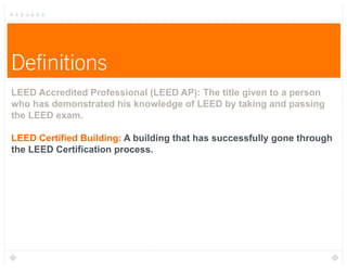 An Introduction to the LEED Rating Systems | PDF