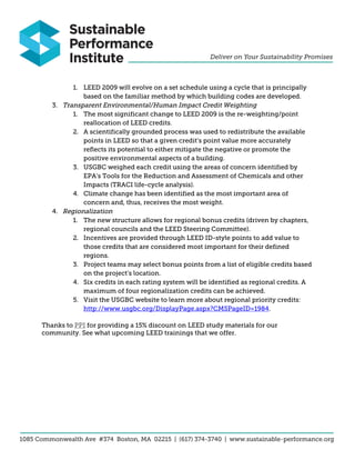 LEED 2009/Version 3 | PDF