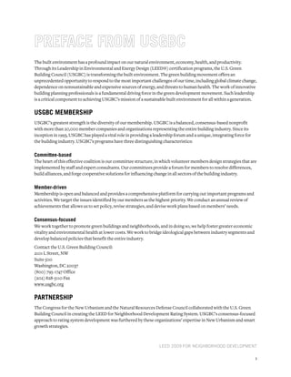 Leed 2009 for neighborhood development rating system | PDF