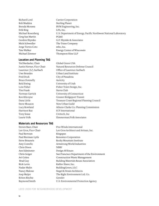 Leed 2009 for neighborhood development rating system | PDF