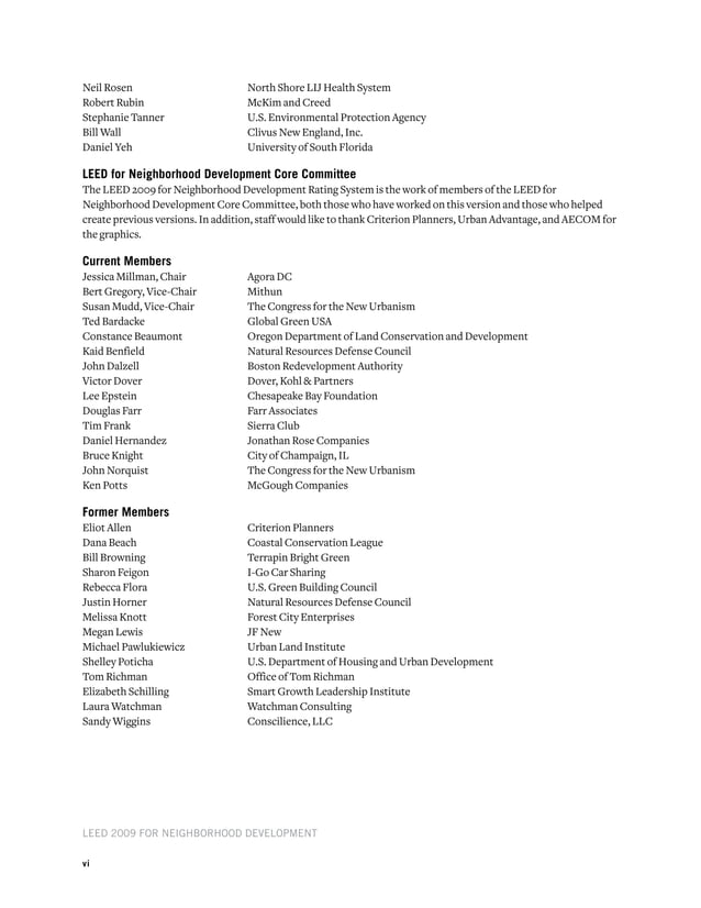 Leed 2009 for neighborhood development rating system | PDF ...
