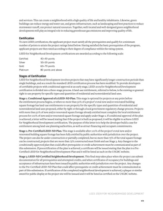Leed 2009 for neighborhood development rating system | PDF