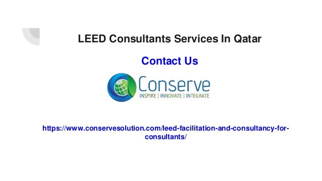LEED Consultants Services | Conserve Solutions | PPTX