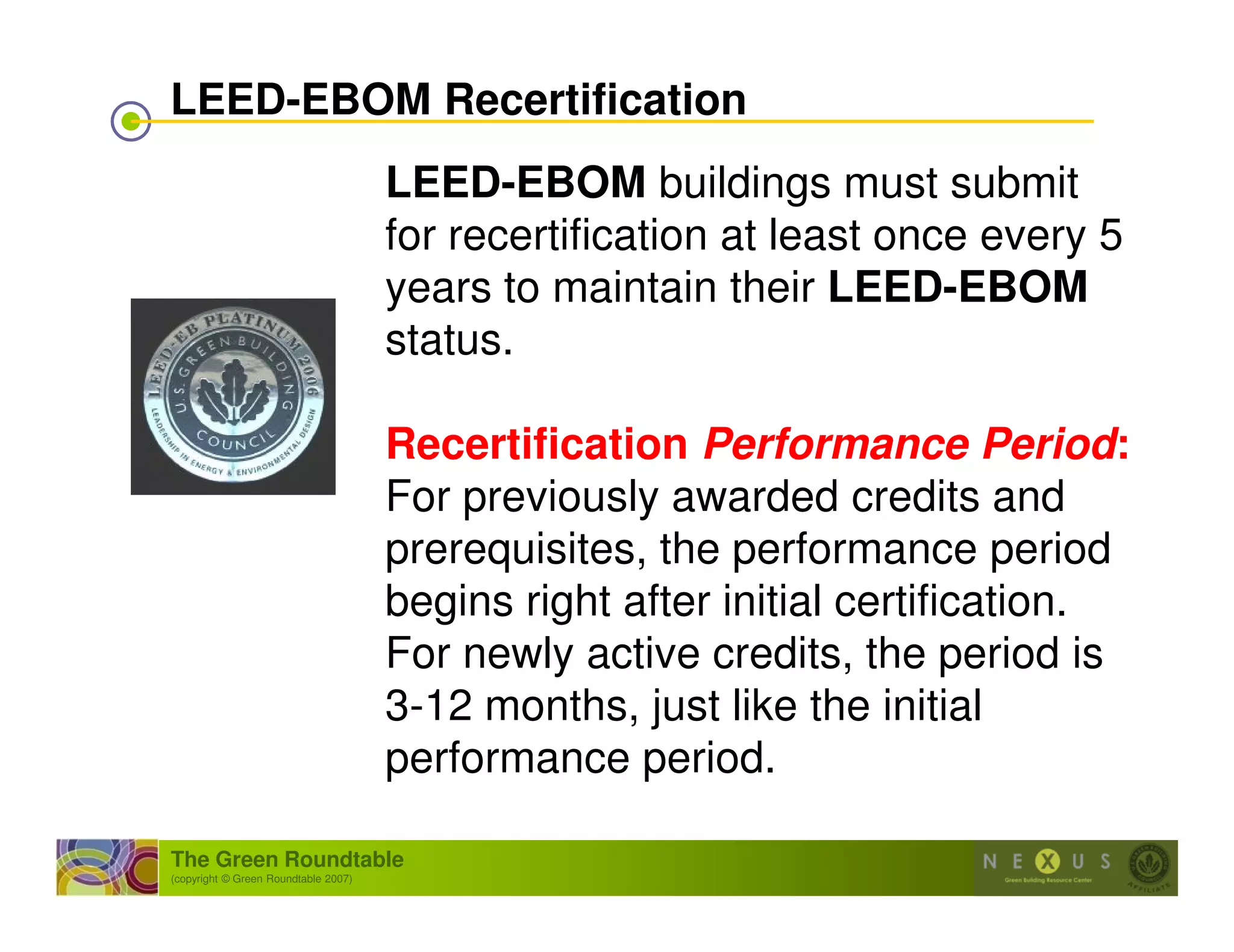 Intro to LEED EBOM | PDF