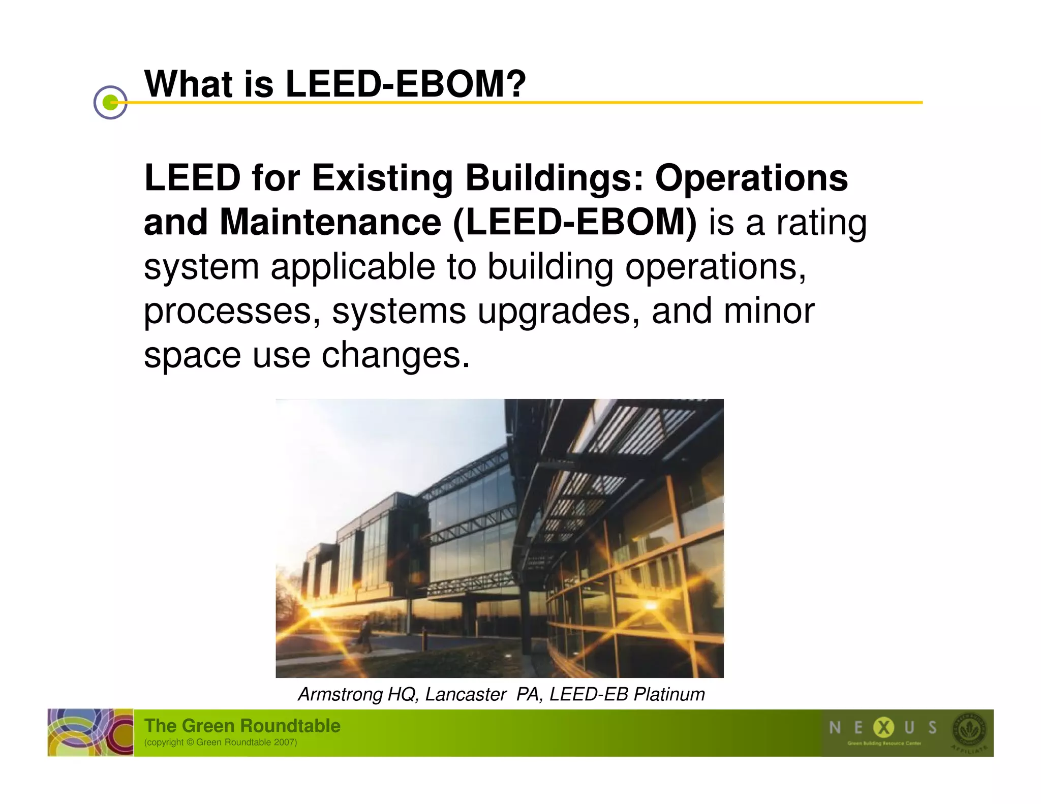 Intro to LEED EBOM | PDF