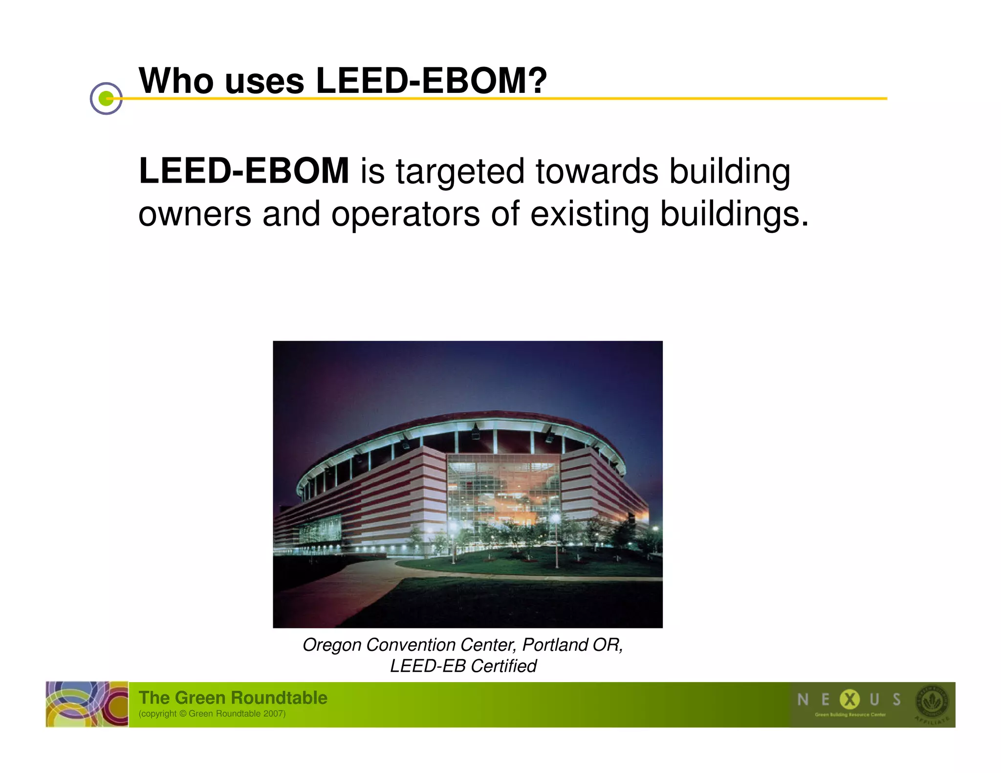 Intro to LEED EBOM | PDF
