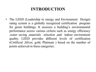 LEED ESC.pptx from kleit student at hubli dharwad | PPT
