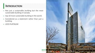 Leed rating system with case study | PPTX