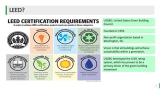 Leed rating system with case study | PPTX