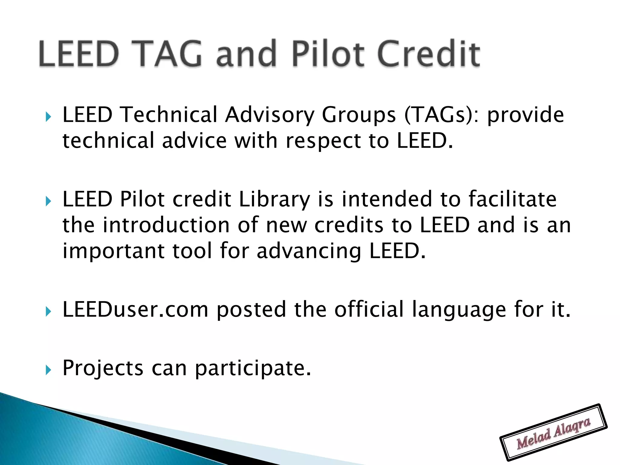 Leed Green Associate Study Slides | PPTX