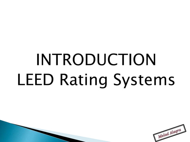 Leed Green Associate Study Slides | PPTX