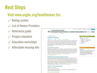 Leed For Homes | PPT