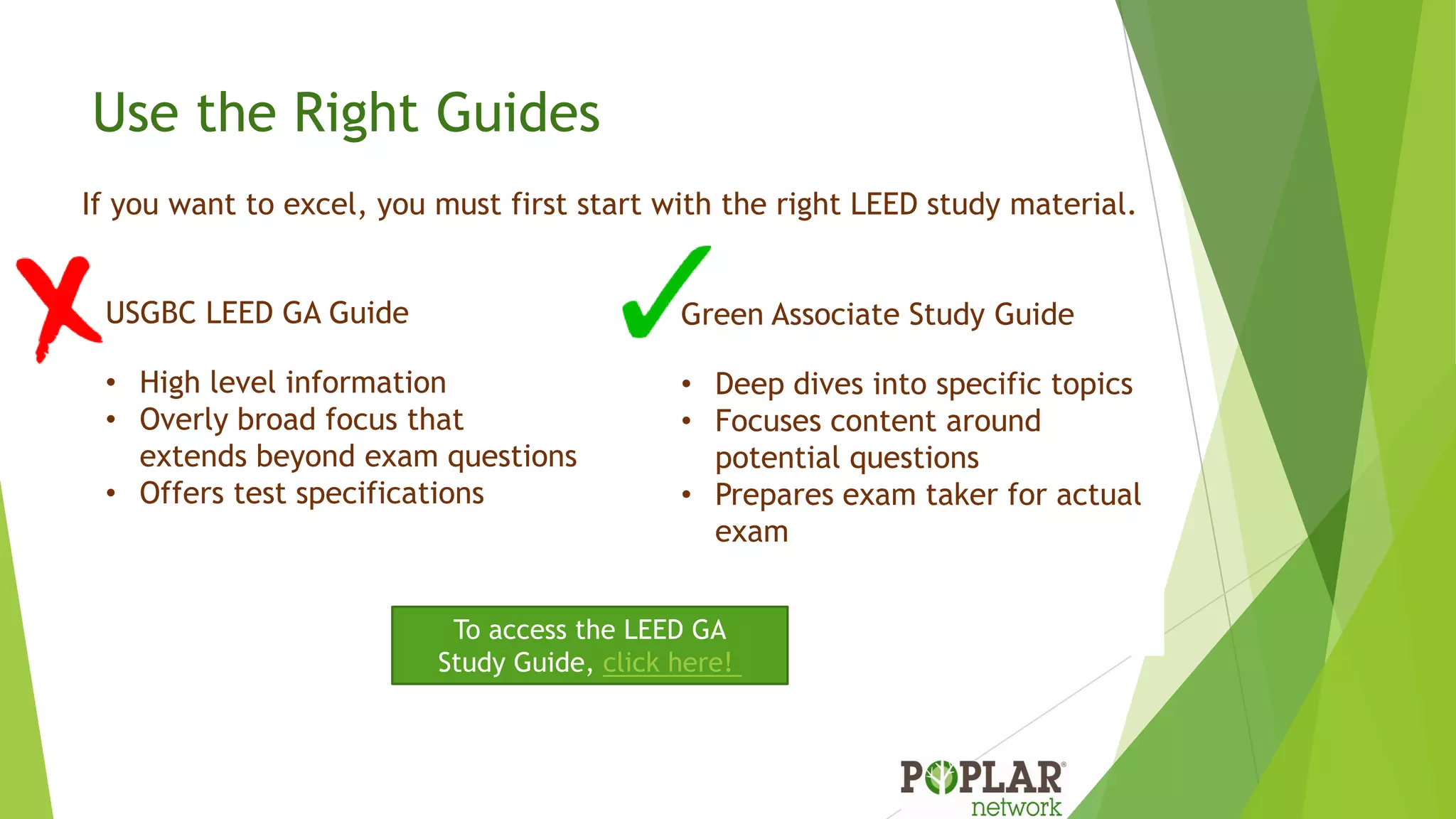 LEED GA Study Tips from the Pros | PPTX
