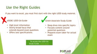 LEED GA Study Tips from the Pros | PPTX