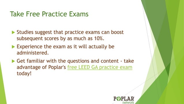 LEED GA Study Tips from the Pros | PPT