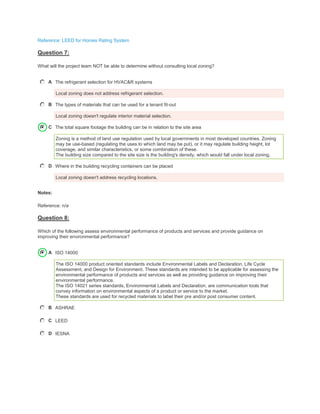 Leed green associate vii. project surroundings and public outreach ...