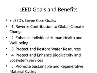 LEED_Introduction_Presentation useful for begineers | PPTX