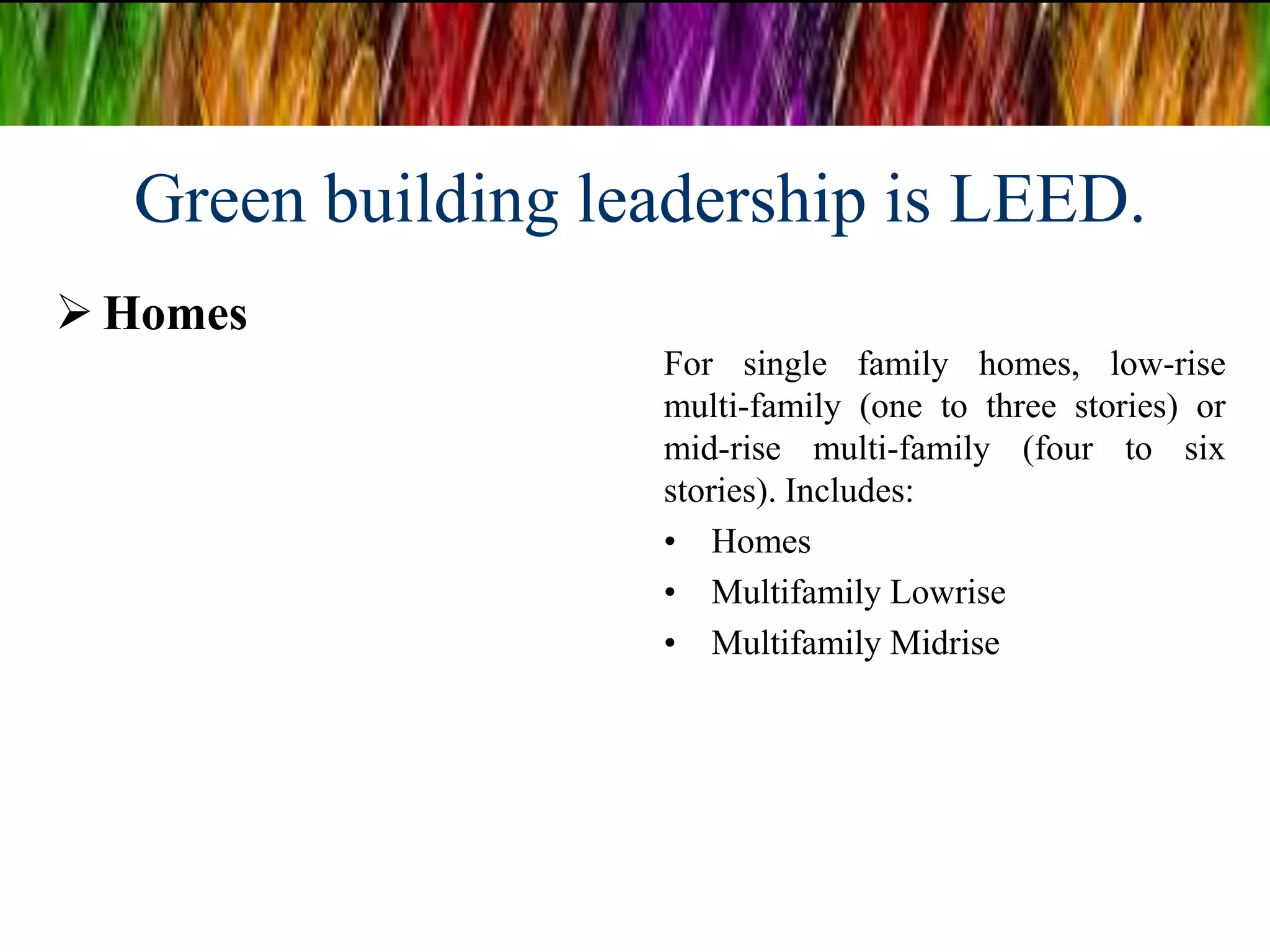 LEED(leadership in energy & enviromental design) | PPT