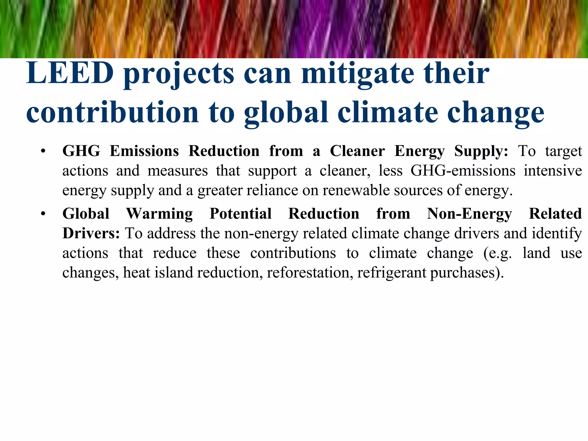 LEED(leadership in energy & enviromental design) | PPT