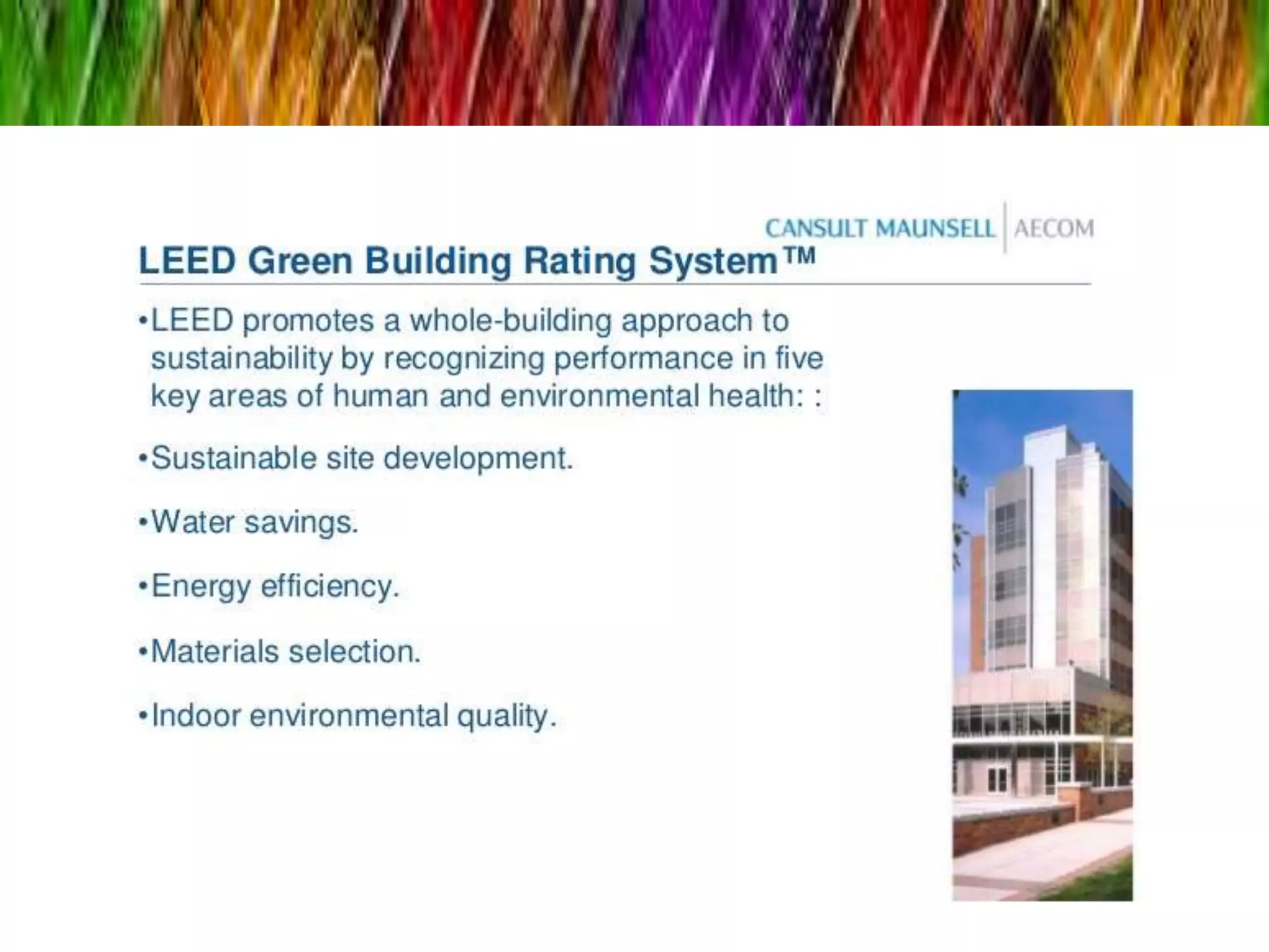 LEED(leadership in energy & enviromental design) | PPT