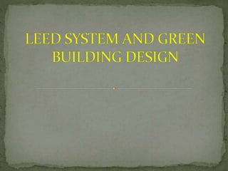 Leed Plumbing Sanitary Engineering Design | PPT