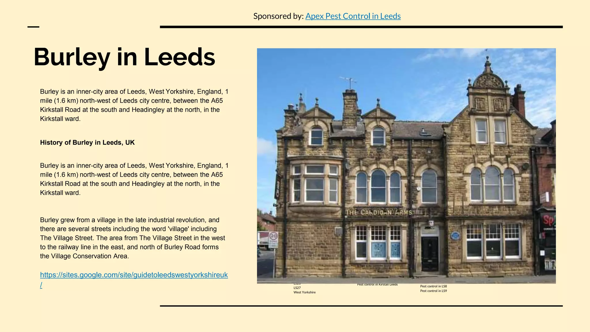 Leeds city centre, West Yorkshire | PPTX