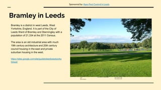 Leeds city centre, West Yorkshire | PPTX