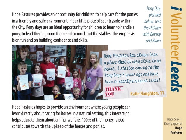 iVolunteer | Karen Stirk and Beverly Spooner | PPT