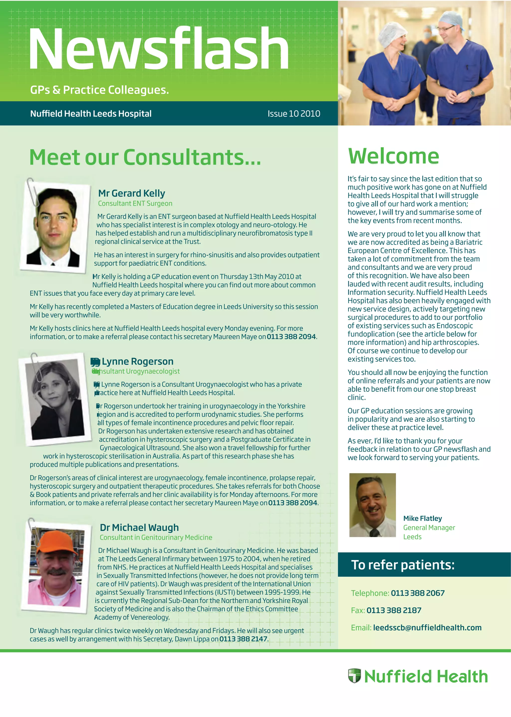 GP newsletter re Endoscopic anti-reflux surgery | PDF