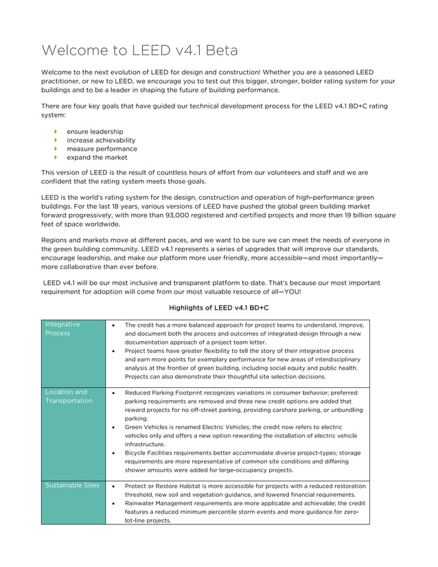 Leed v4.1 bd_c_guide_04092019__1_ | PDF