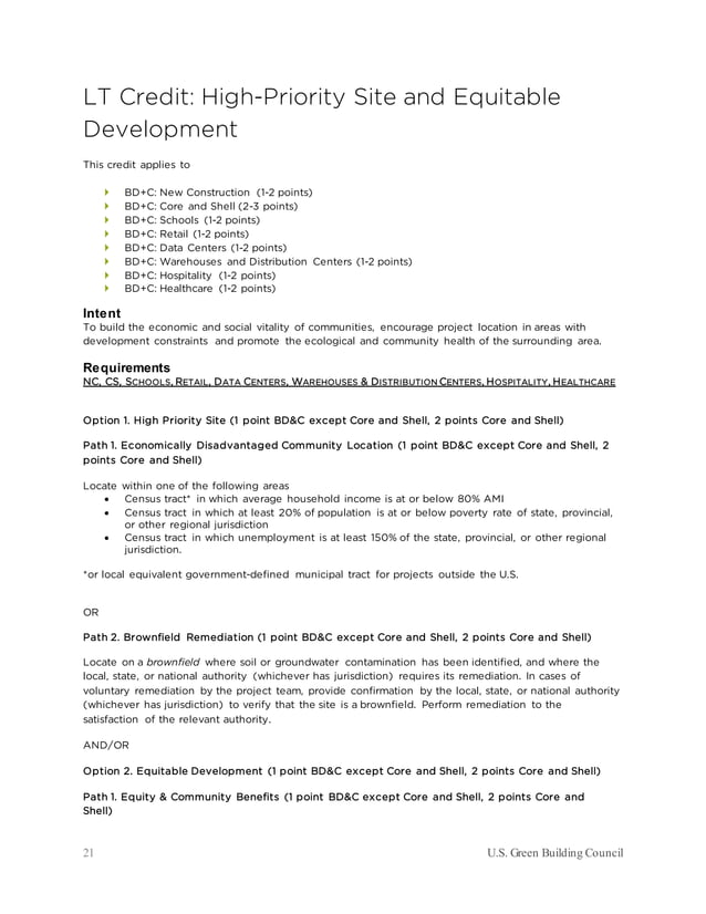 Leed v4.1 bd_c_guide_1.2020