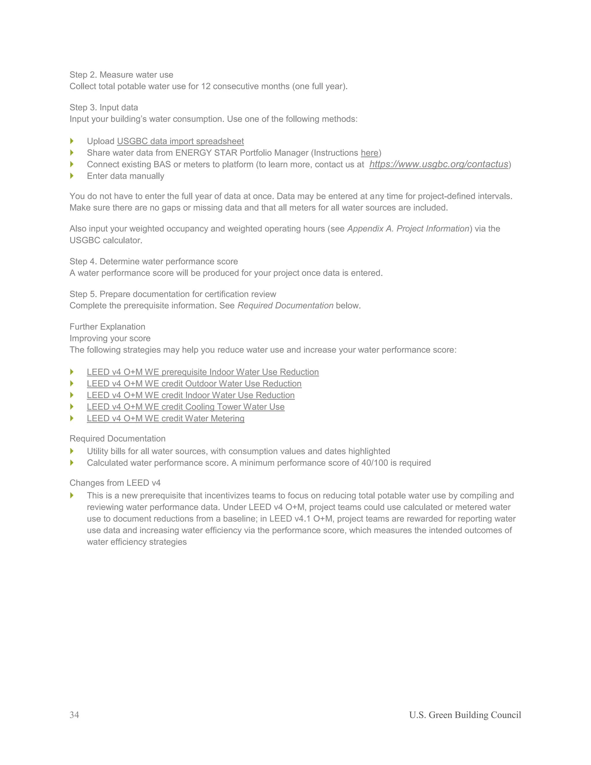 LEED v4.1 O+M Guide.pdf full guides for scores | PDF