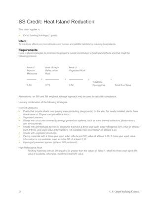 LEED v4.1 O+M Guide.pdf full guides for scores | PDF