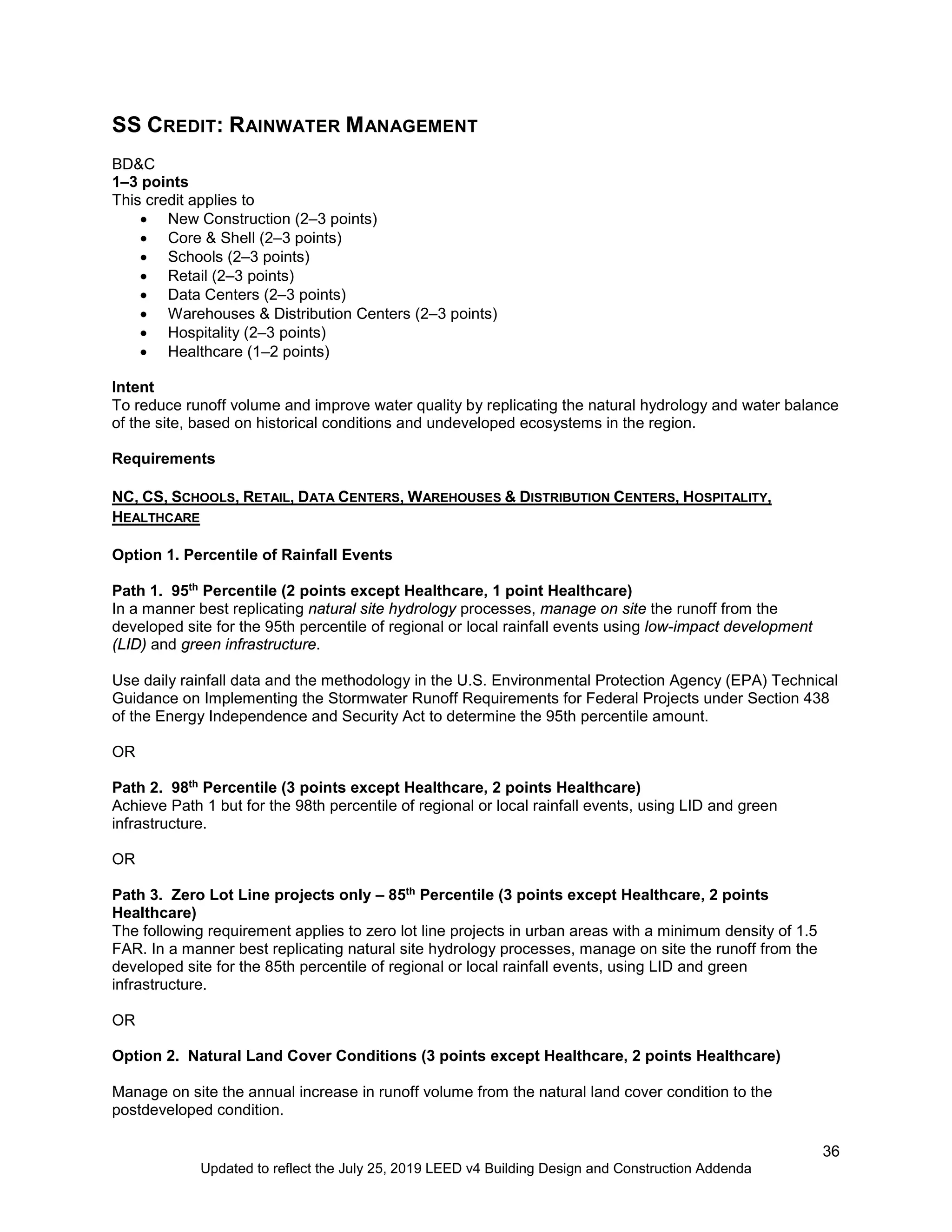 Leed v4 bdc 07.25.19 current | PDF