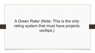 LEED v4 GA exam flashcards | PPTX