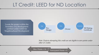 LEED v4 New Construction Kickoff Presentation | PPTX