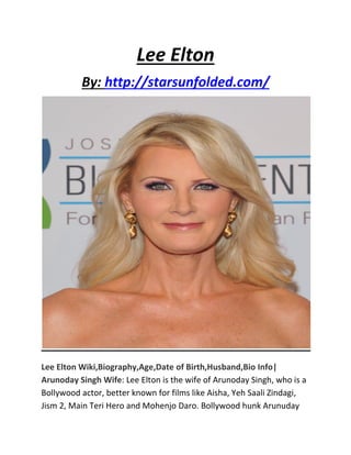 Lee elton | PDF