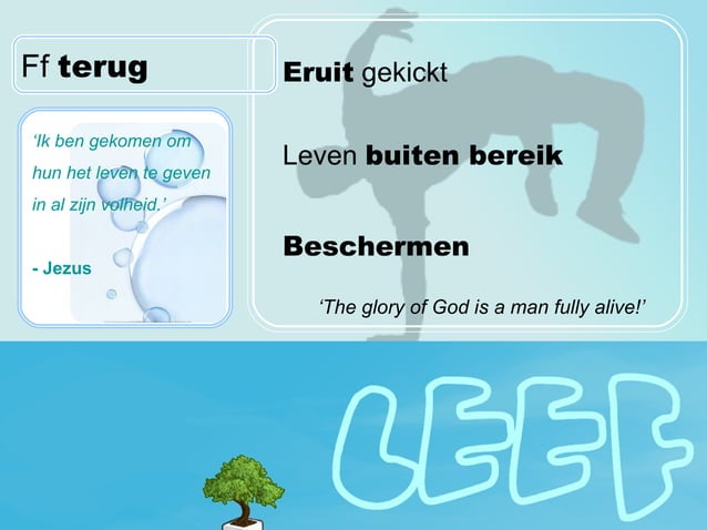 Leef - jeugddienst | PPT
