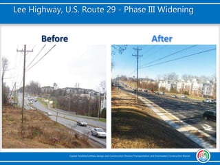 Lee Highway, U.S. Route 29 Phase III Widening | PPT