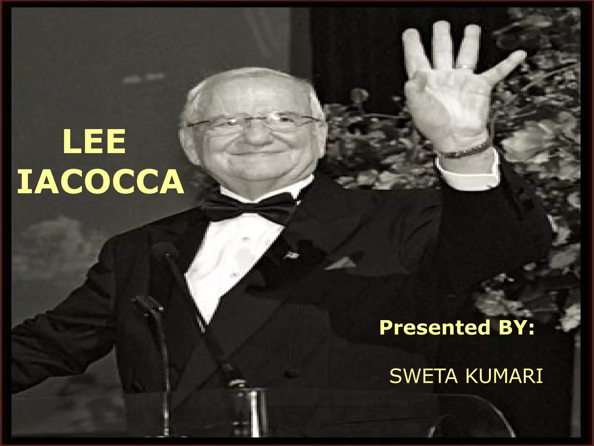 Lee Iacocca | PPT